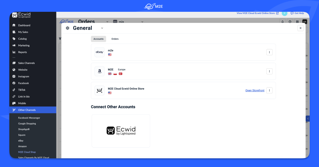 M2E Multichannel Connect